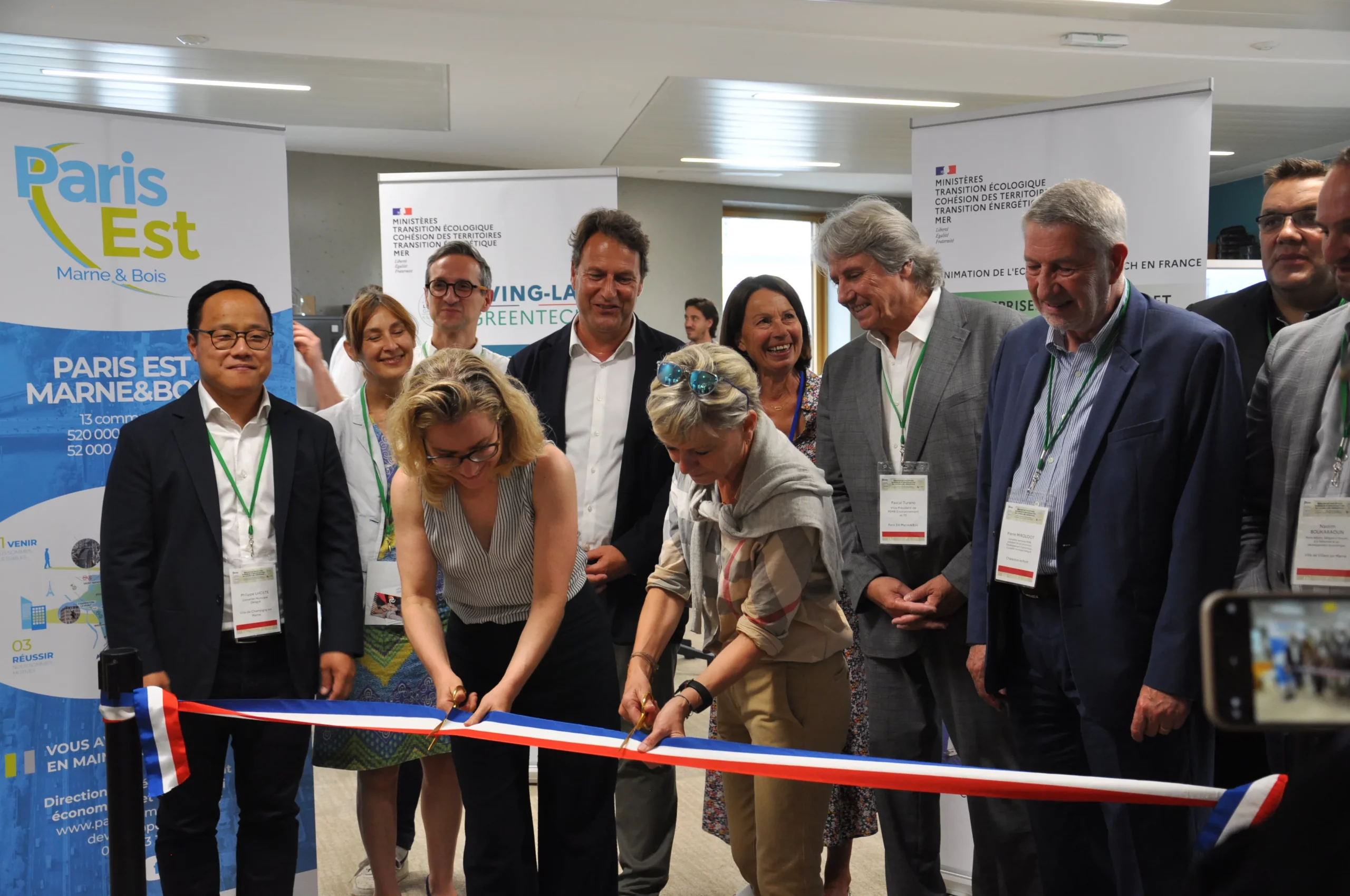 Inauguration of the Living-lab Greentech - GreenTech Innovation